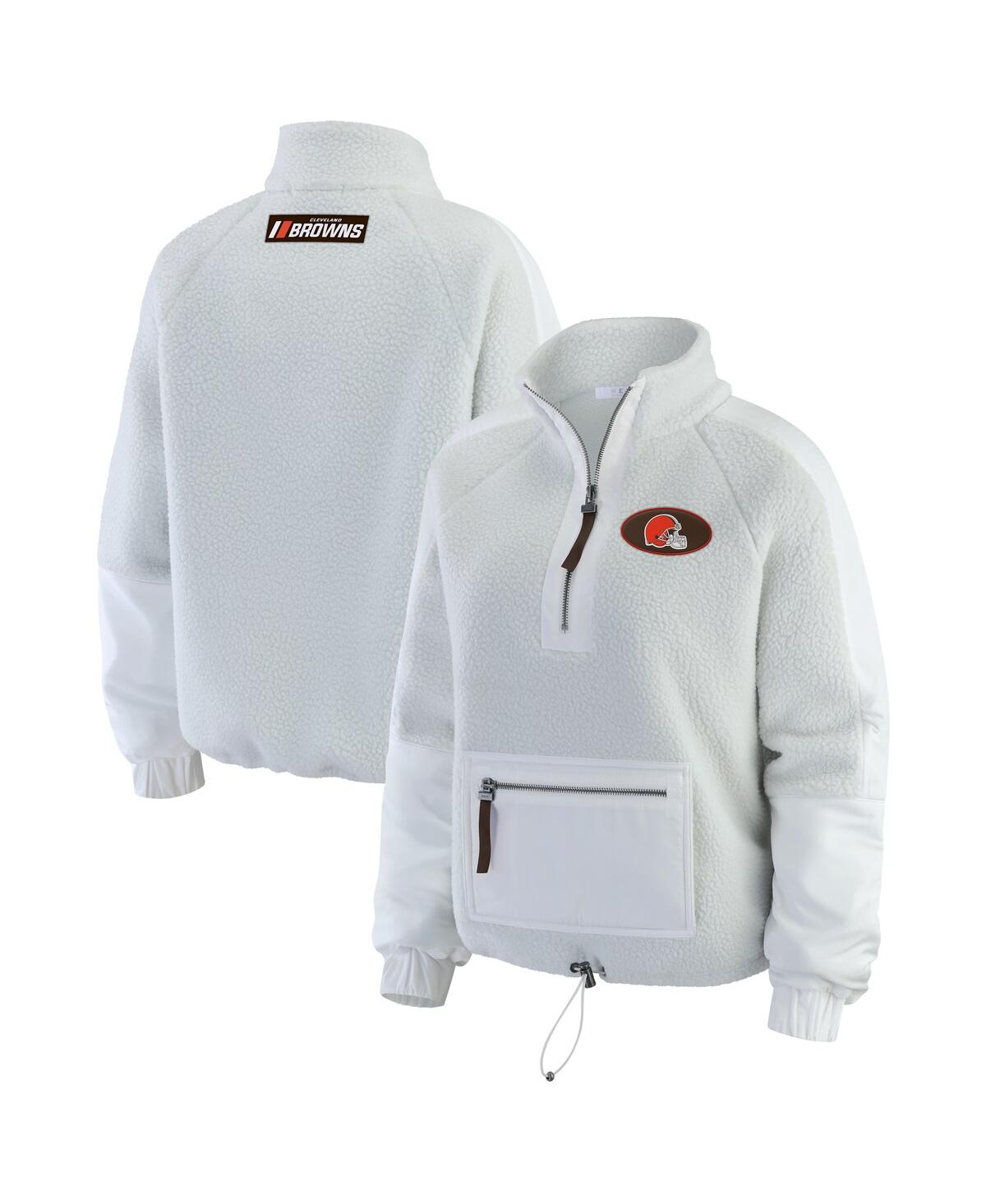 Click here for Wear by Erin Andrews Womens White Cleveland Browns... prices