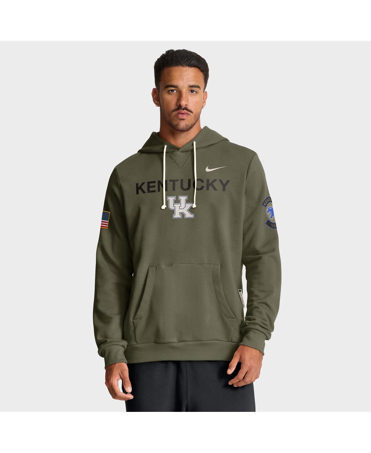 Click here for Nike Mens Olive Kentucky Wildcats 2025 Military Ap... prices