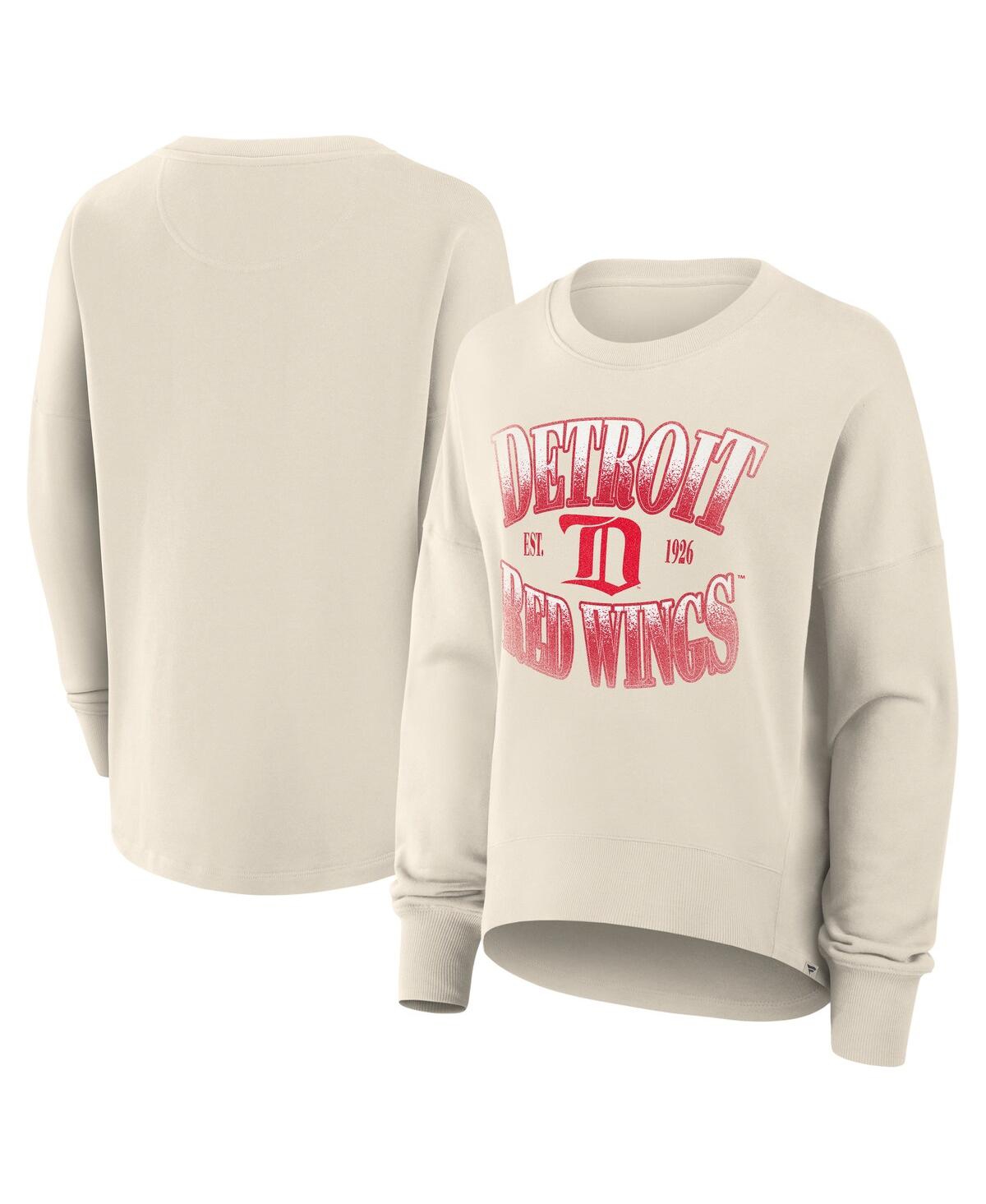 Click here for Fanatics Womens Cream Detroit Red Wings Oversized... prices