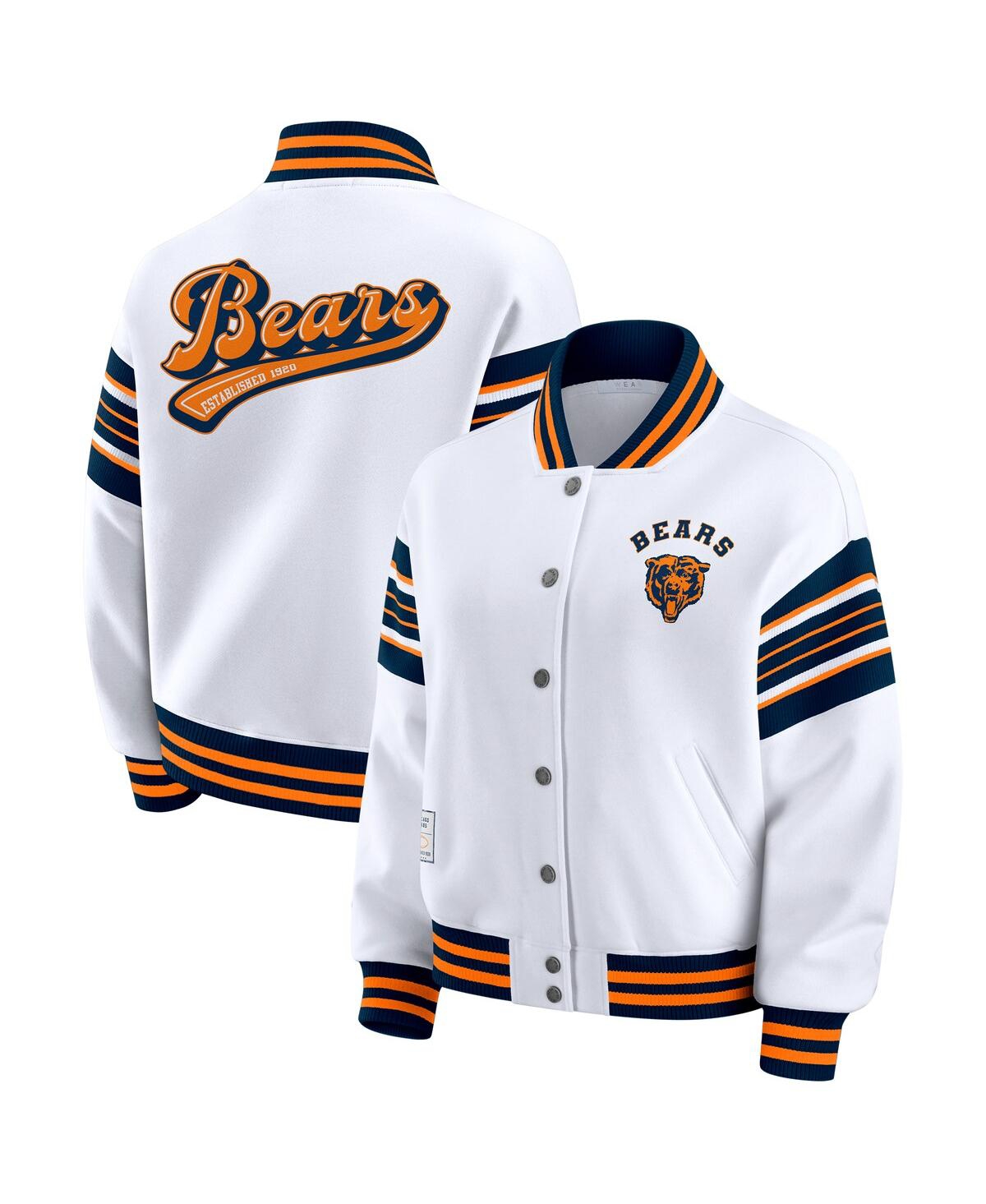 Click here for Wear by Erin Andrews Womens White Chicago Bears Pl... prices