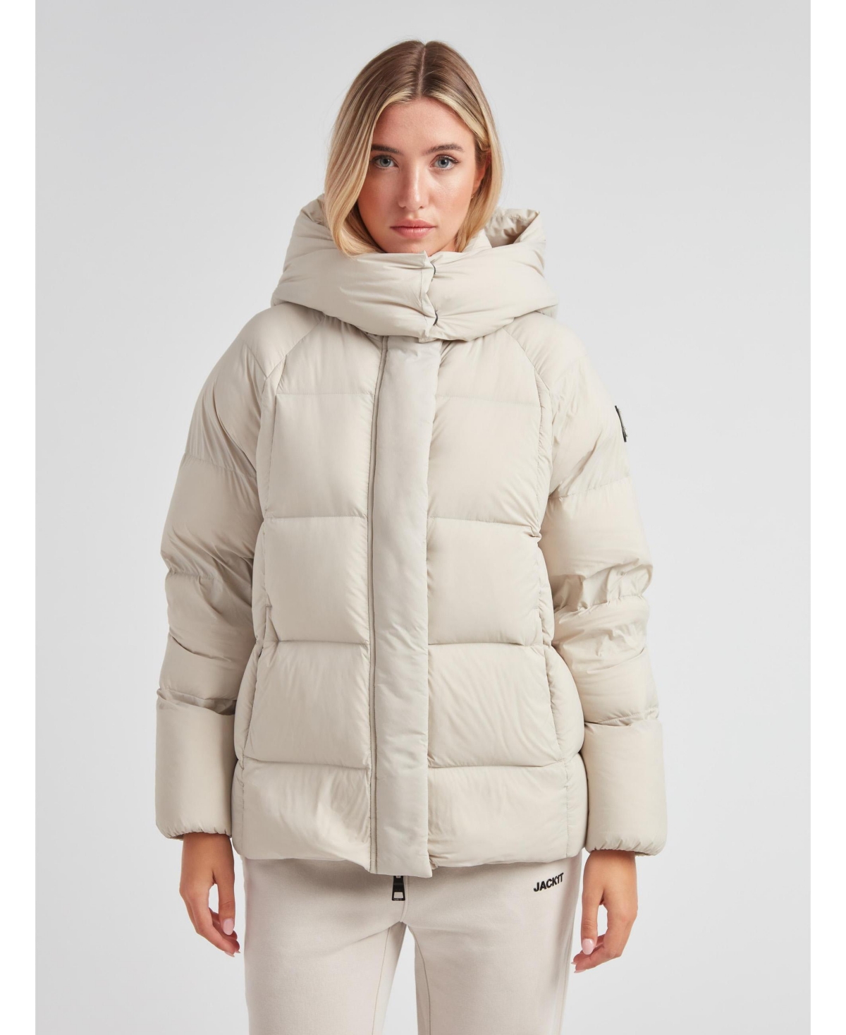 Click here for JACK1T Womens Cloud Prime Hooded Down Jacket - Sto... prices