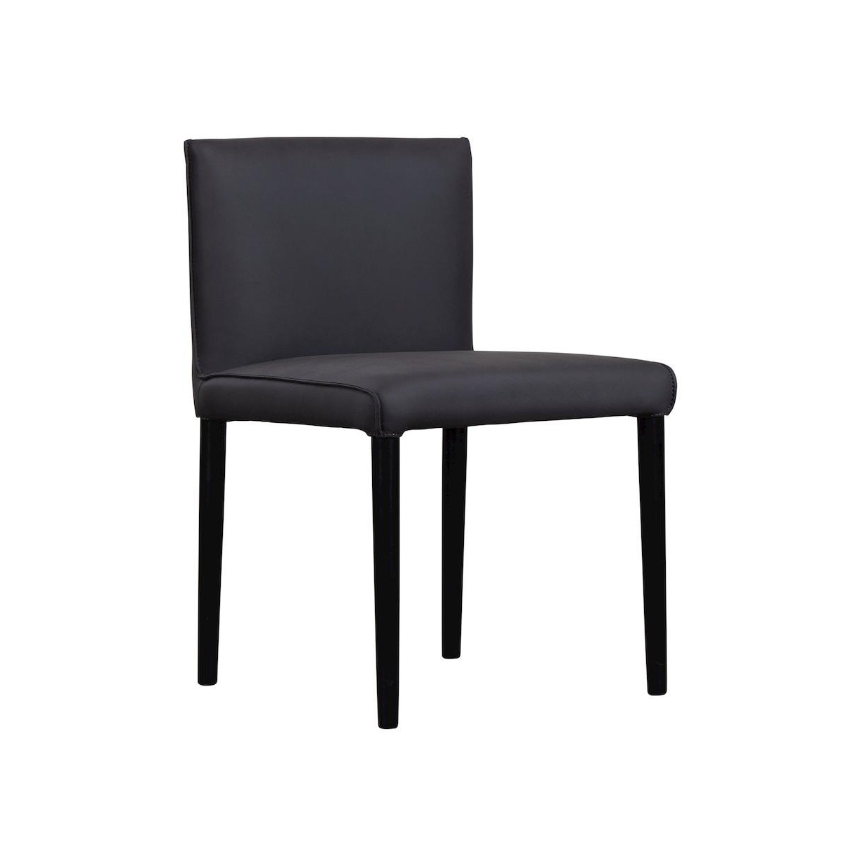 Click here for Rigel Full-Grain Leather Dining Chair  Gray (Set o... prices