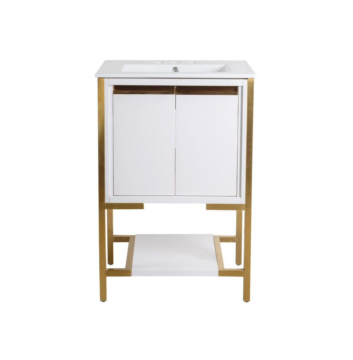Click here for Swiss Madison Marseille 24 in. White Bathroom Vani... prices
