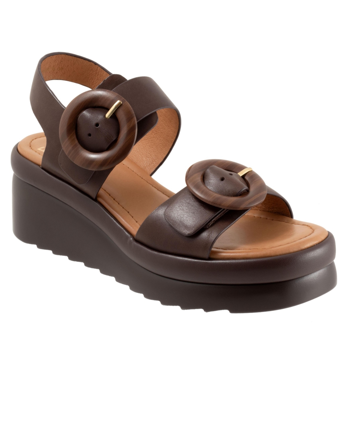Click here for Eos Footwear Menorcas Sandal - Chestnut prices