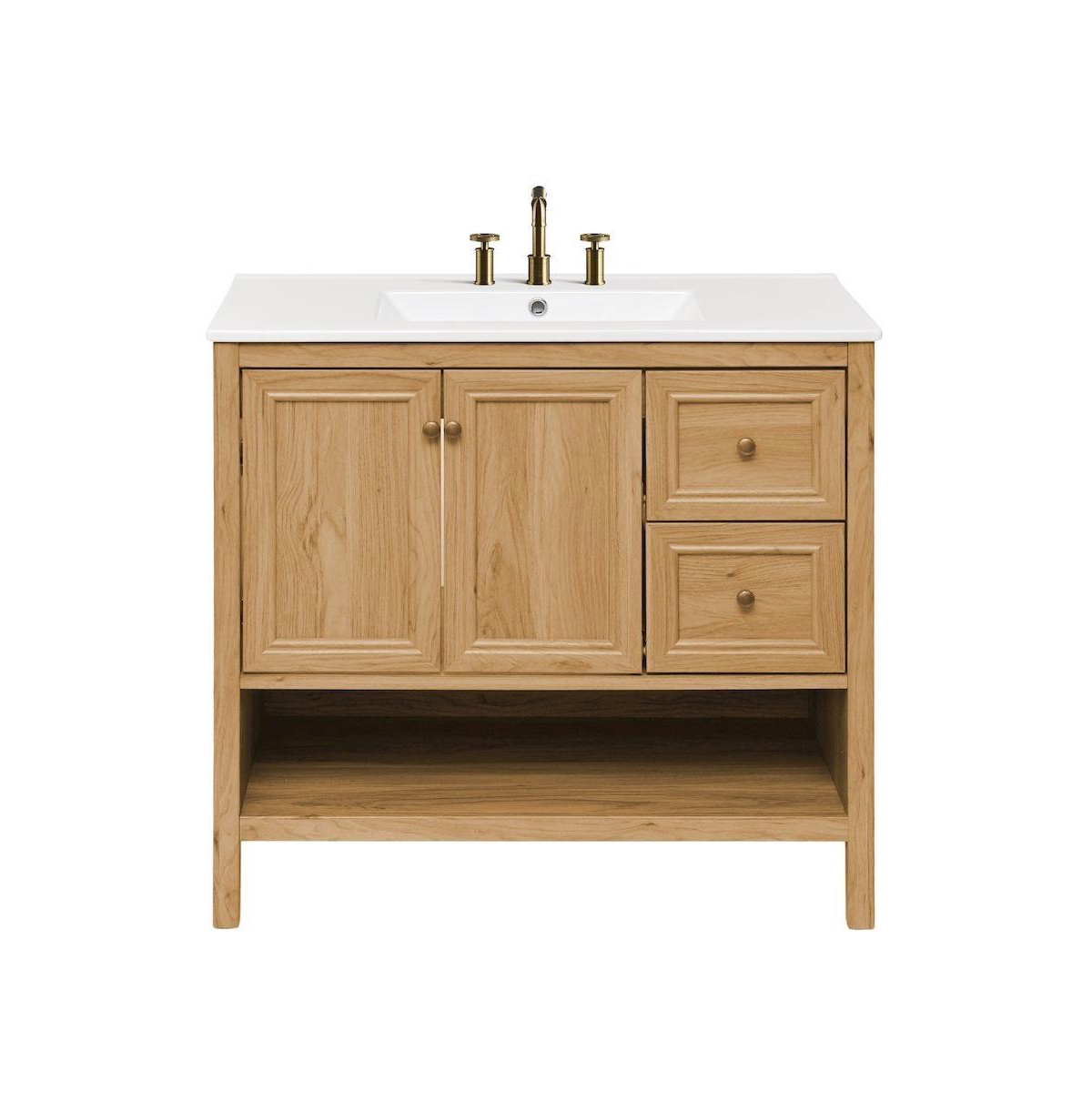 Click here for 36" Freestanding Bathroom Vanity in Golden Oa... prices