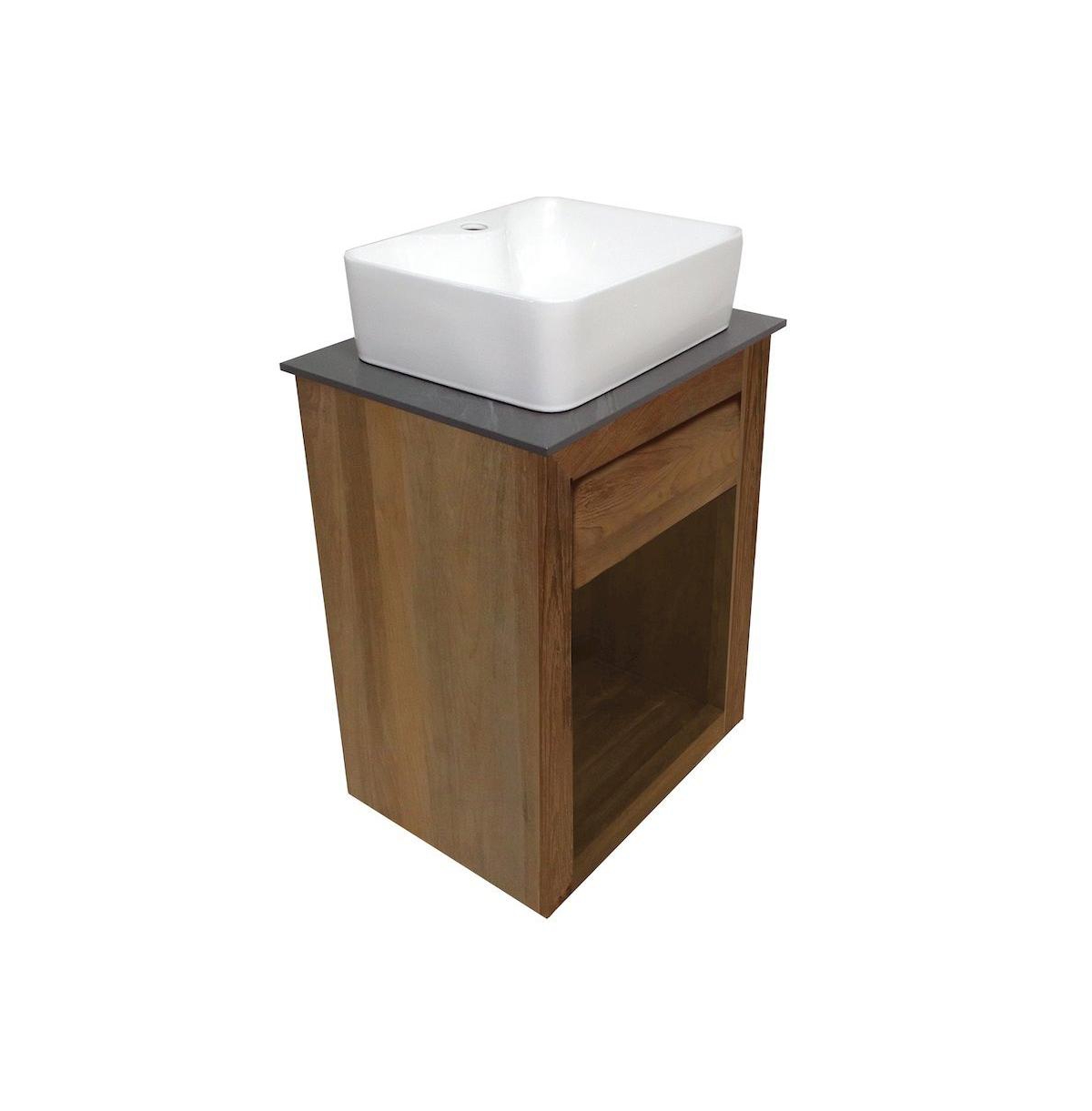 Click here for Swiss Madison24 Reclaimed Wood Vanity  Walnut  Sla... prices