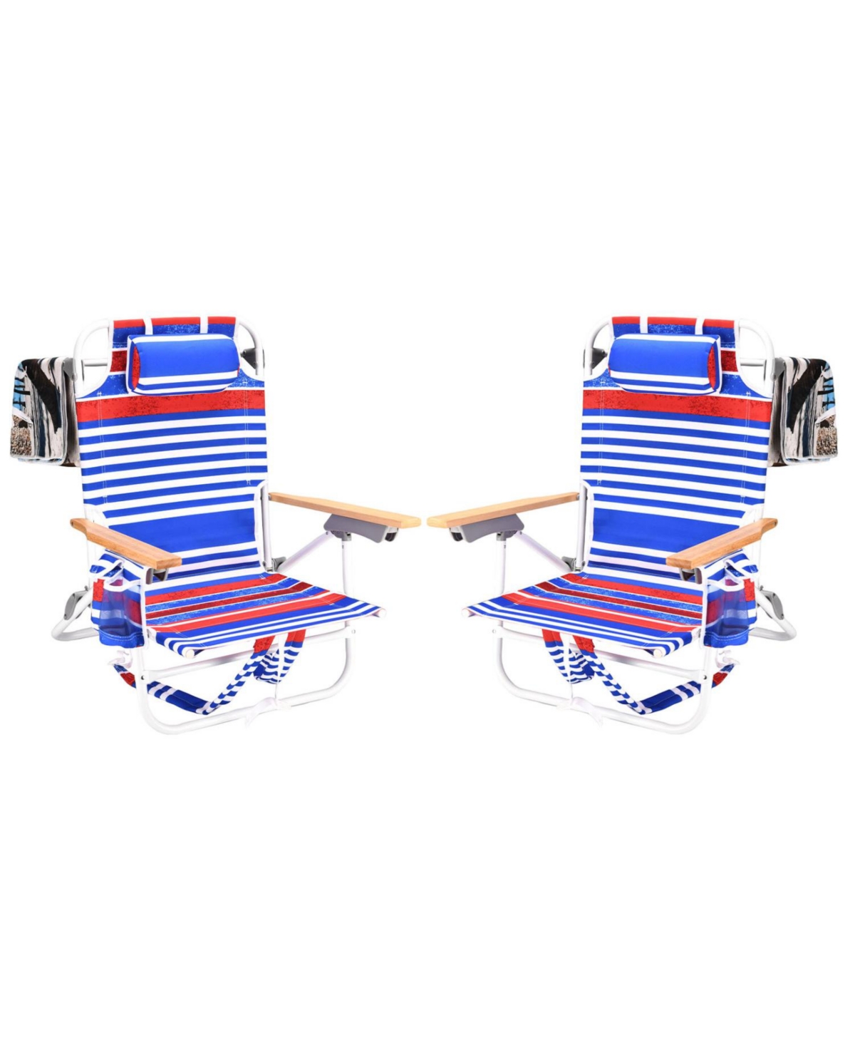Click here for Streamdale Beach Backpack Chairs with 5 Positions... prices