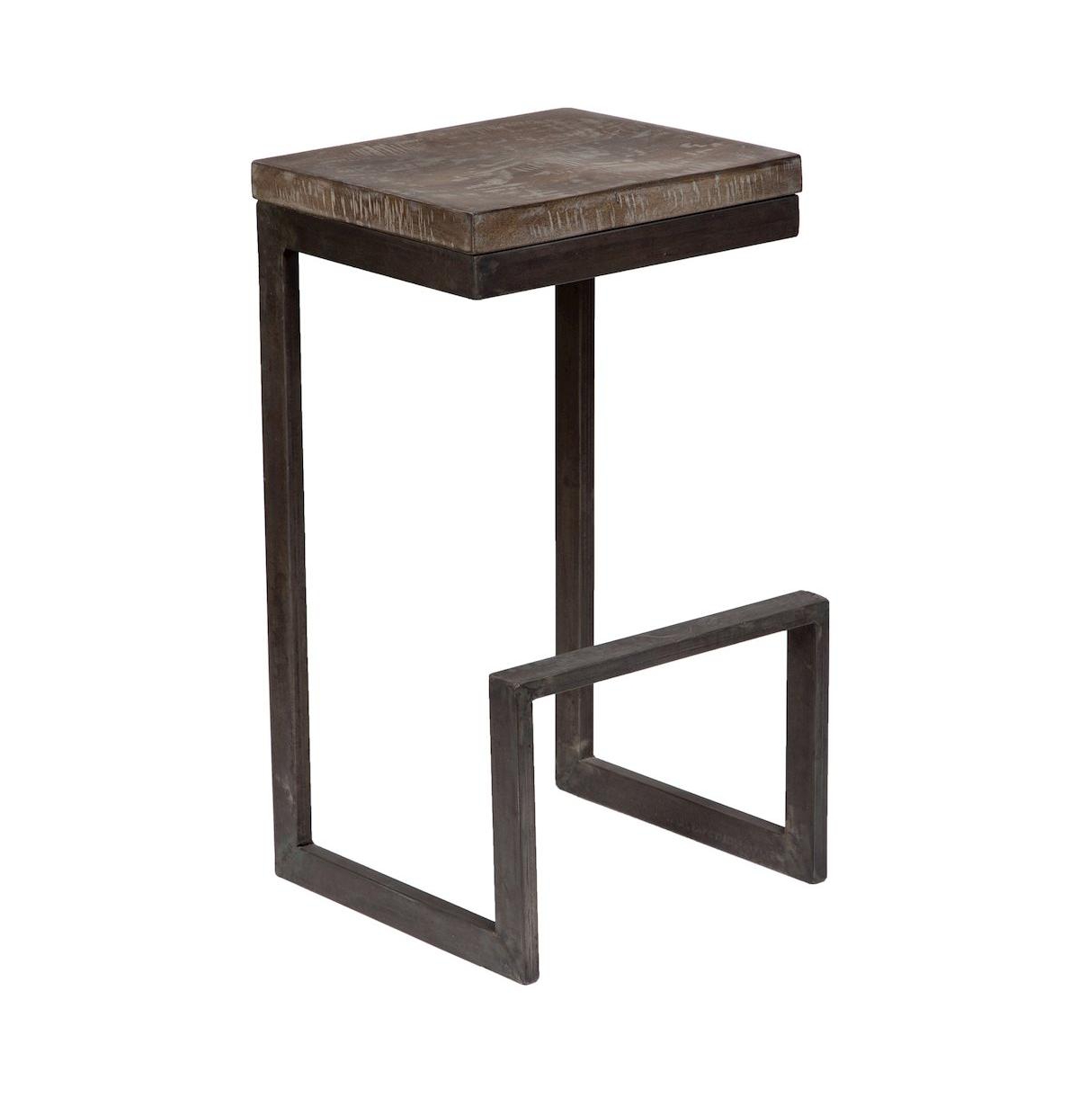 Click here for Porter Designs Cube Solid Mango Wood & Metal Bar S... prices