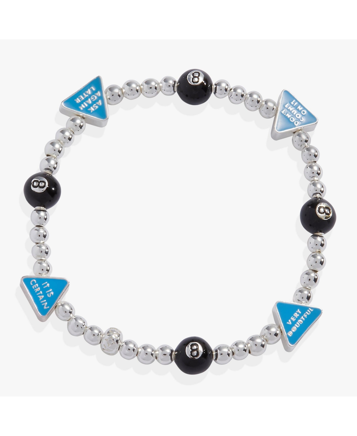 Click here for Magic 8 Ball Stretch Bracelet - Black prices