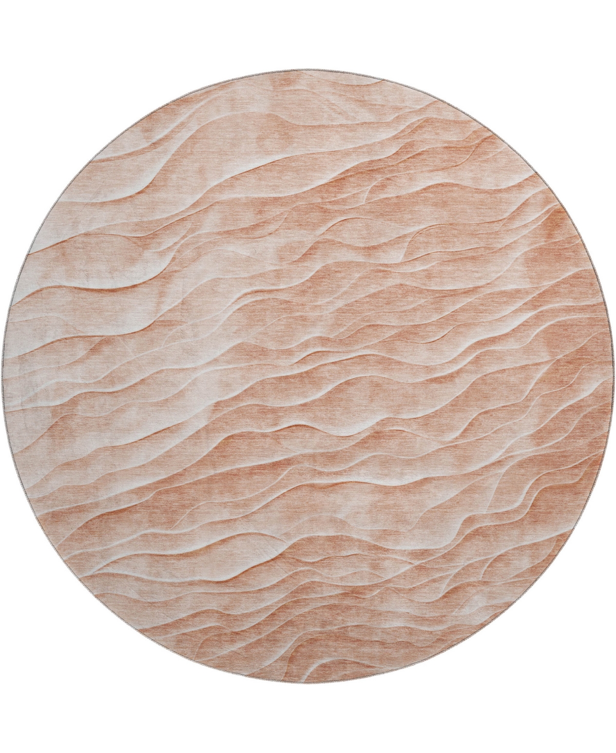 Click here for Dalyn Pacifica PA1 8x8 Round Area Rug - Coral prices