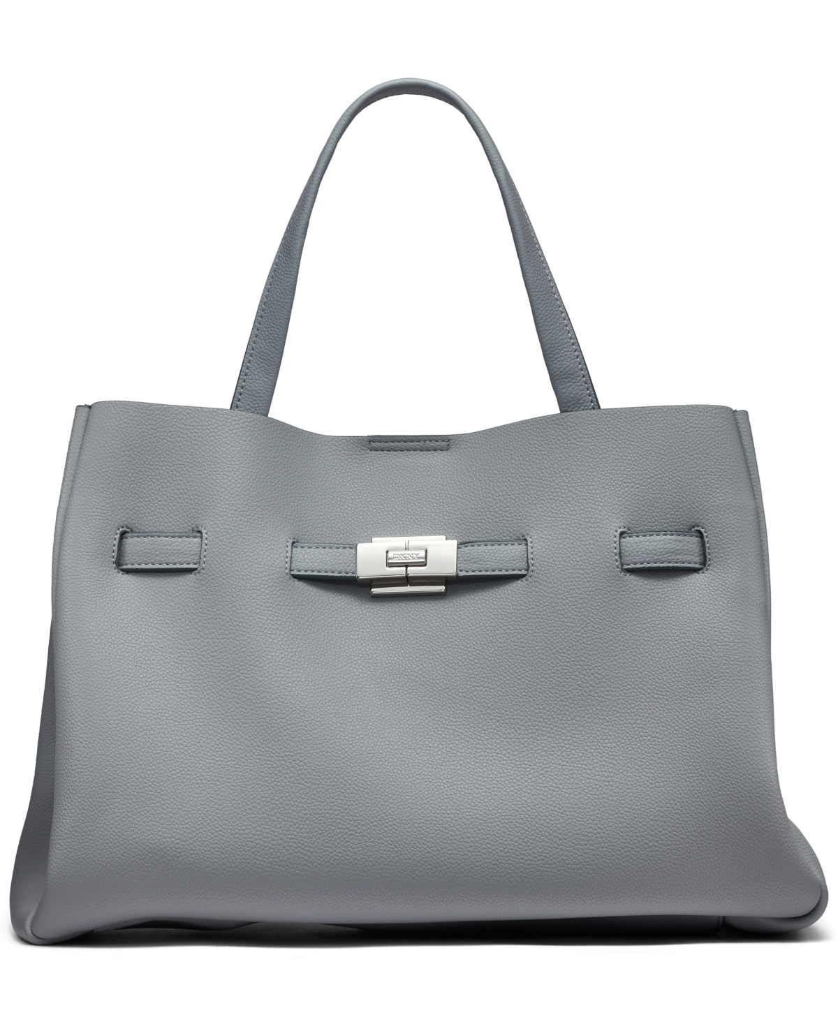 Click here for Dkny Bryar Large Satchel Bag - Misty Blue prices