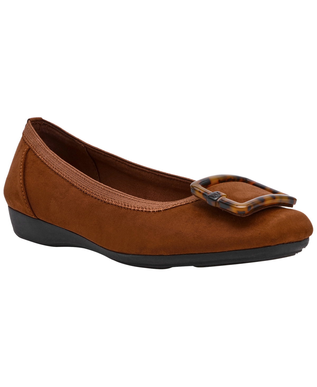 Click here for Anne Klein Womens Umari Slip On Flats - Cumin prices