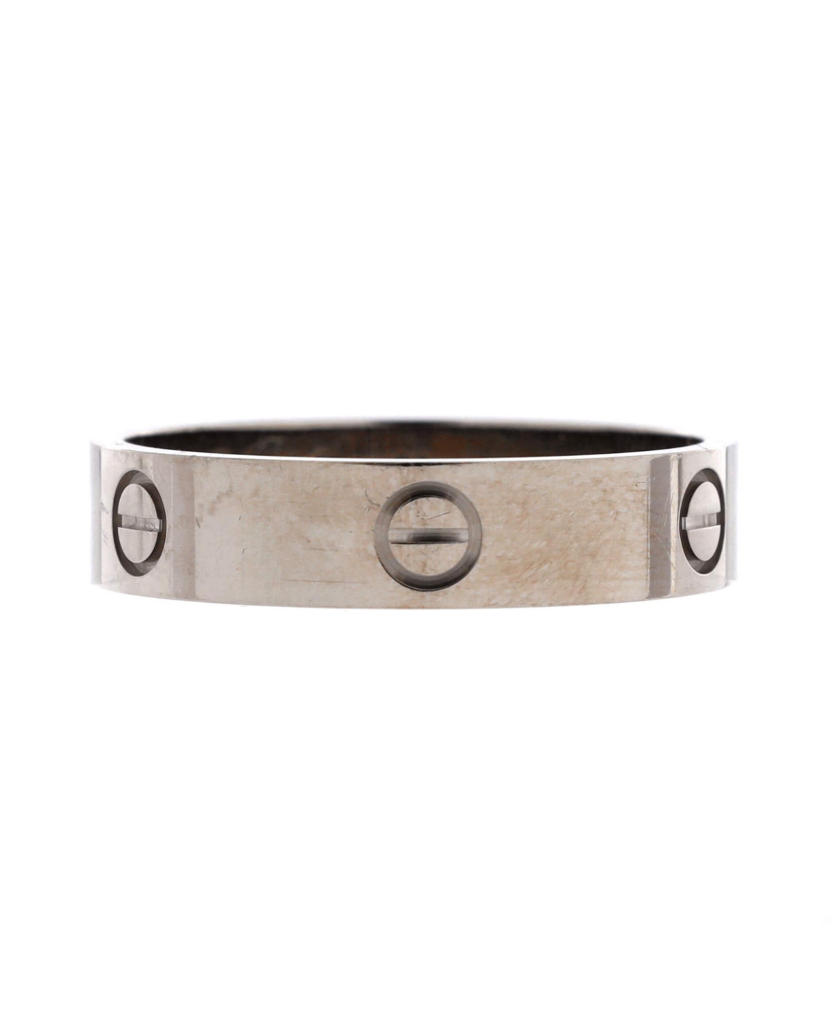 Click here for Pre-Owned Cartier Love Band Ring - 18k white gold prices
