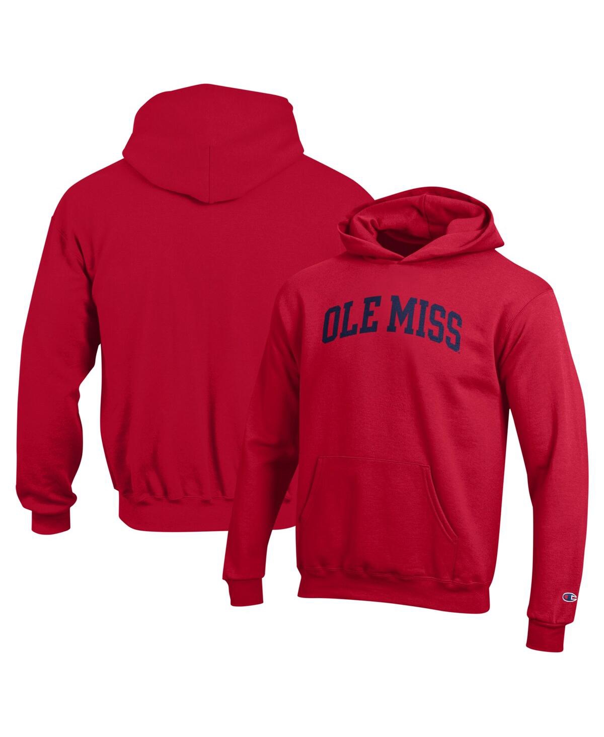 Click here for Champion Big Boys and Girls Red Ole Miss Rebels Ba... prices
