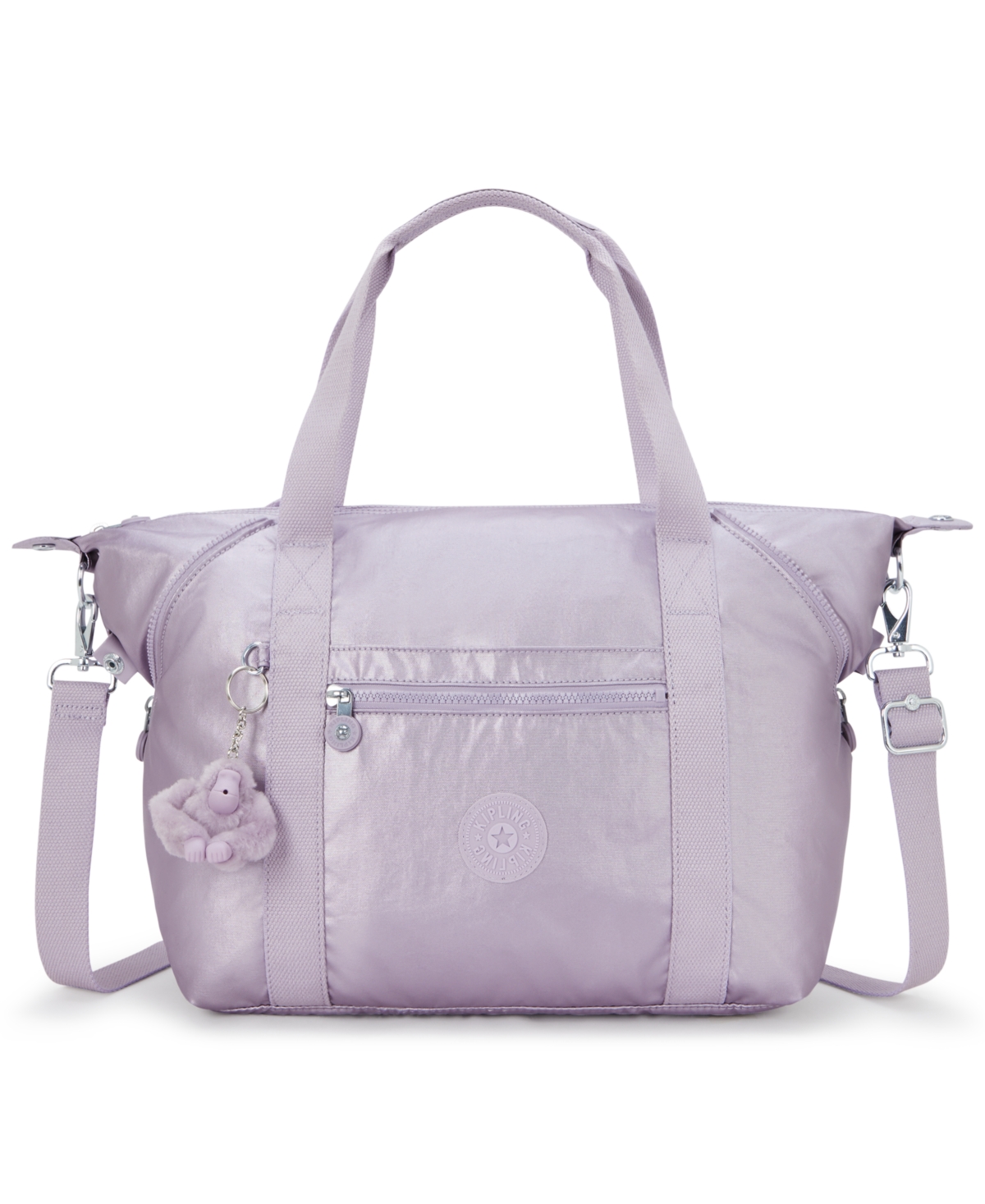 Click here for Kipling Art Tote Bag - Lilac Moon Metallic prices