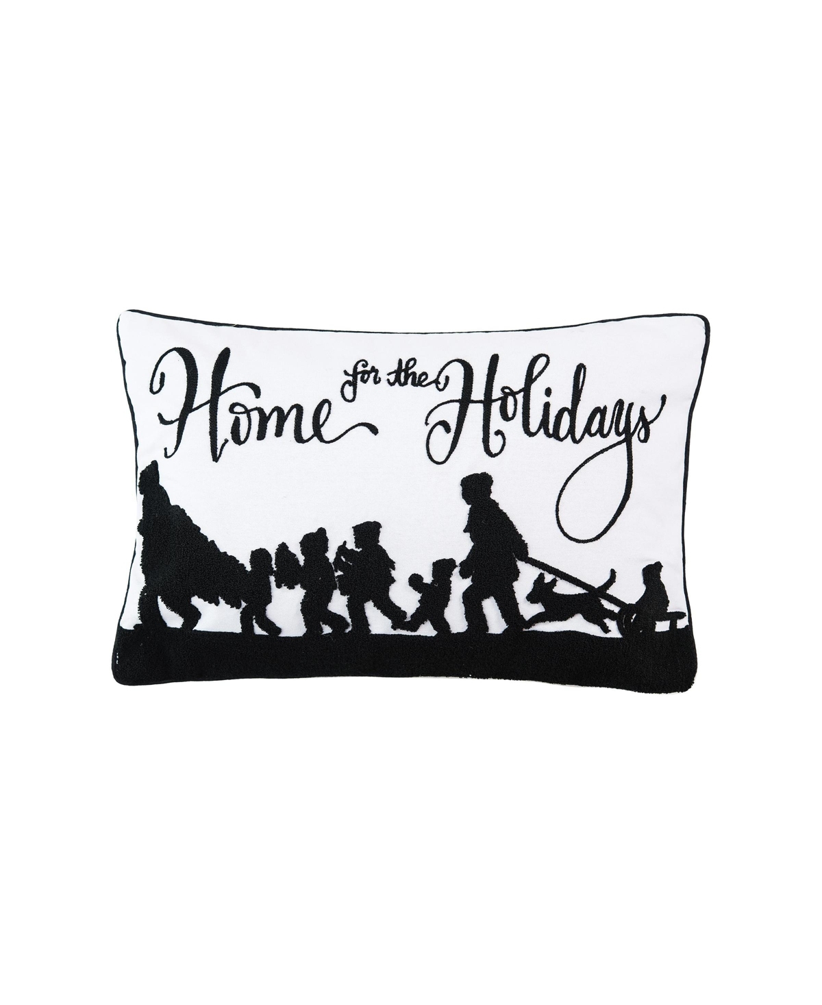 Click here for Home For Holidays Tufted Christmas Throw Pillow  1... prices