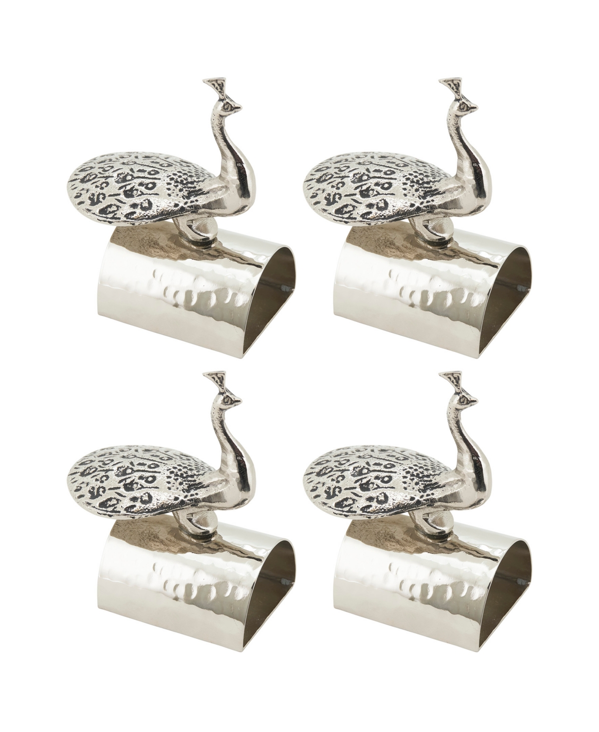 Click here for Saro Lifestyle Gilded Peacock Napkin Ring  Set of... prices