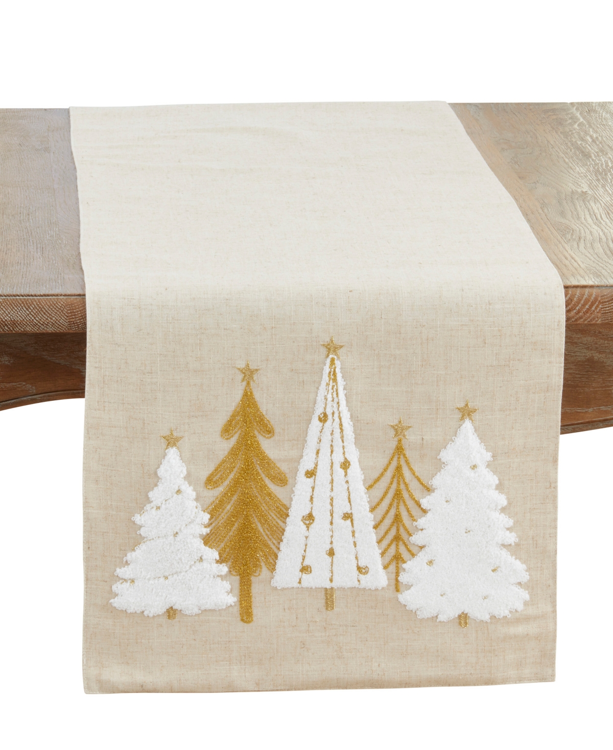 Click here for Saro Lifestyle Christmas Trees Table Runner  16 x... prices