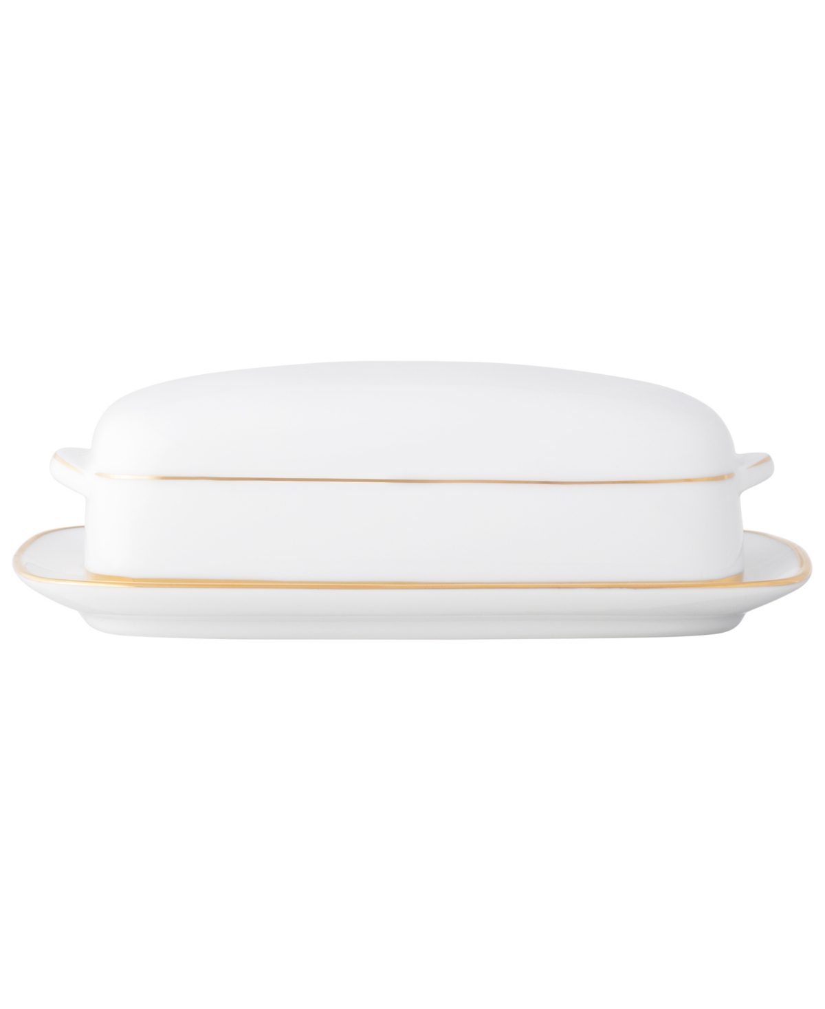Click here for Noritake Heritage Covered Butter Dish - Gold prices