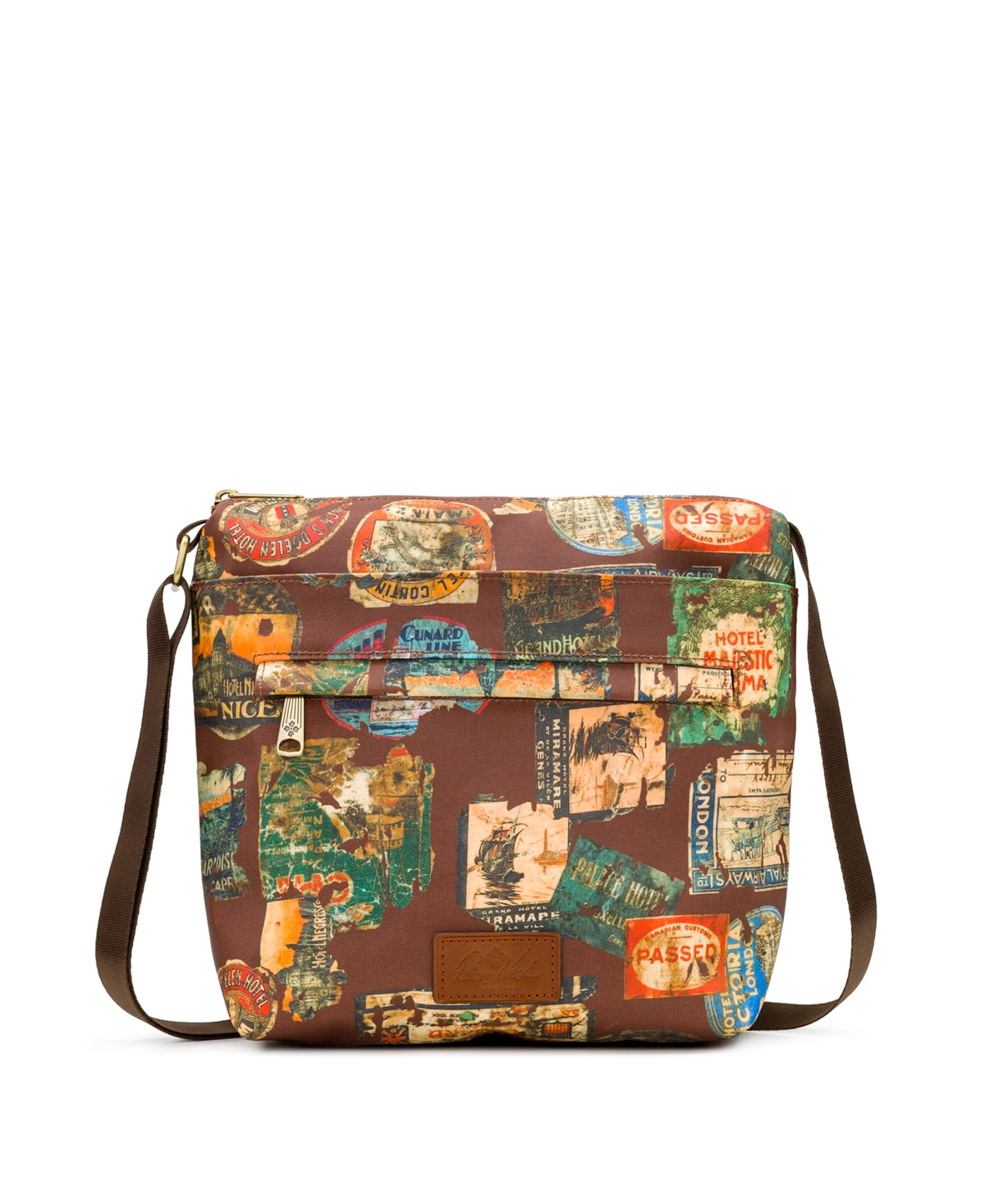 Click here for Patricia Nash Carmini Canvas Crossbody Bag - Vinta... prices