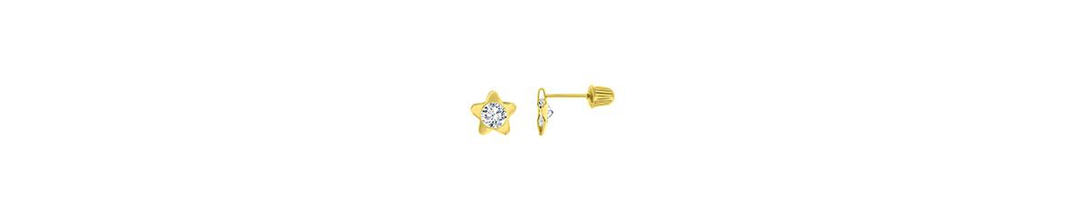 Click here for Macys Cubic Zirconia Flower Screw Back Stud Earrin... prices