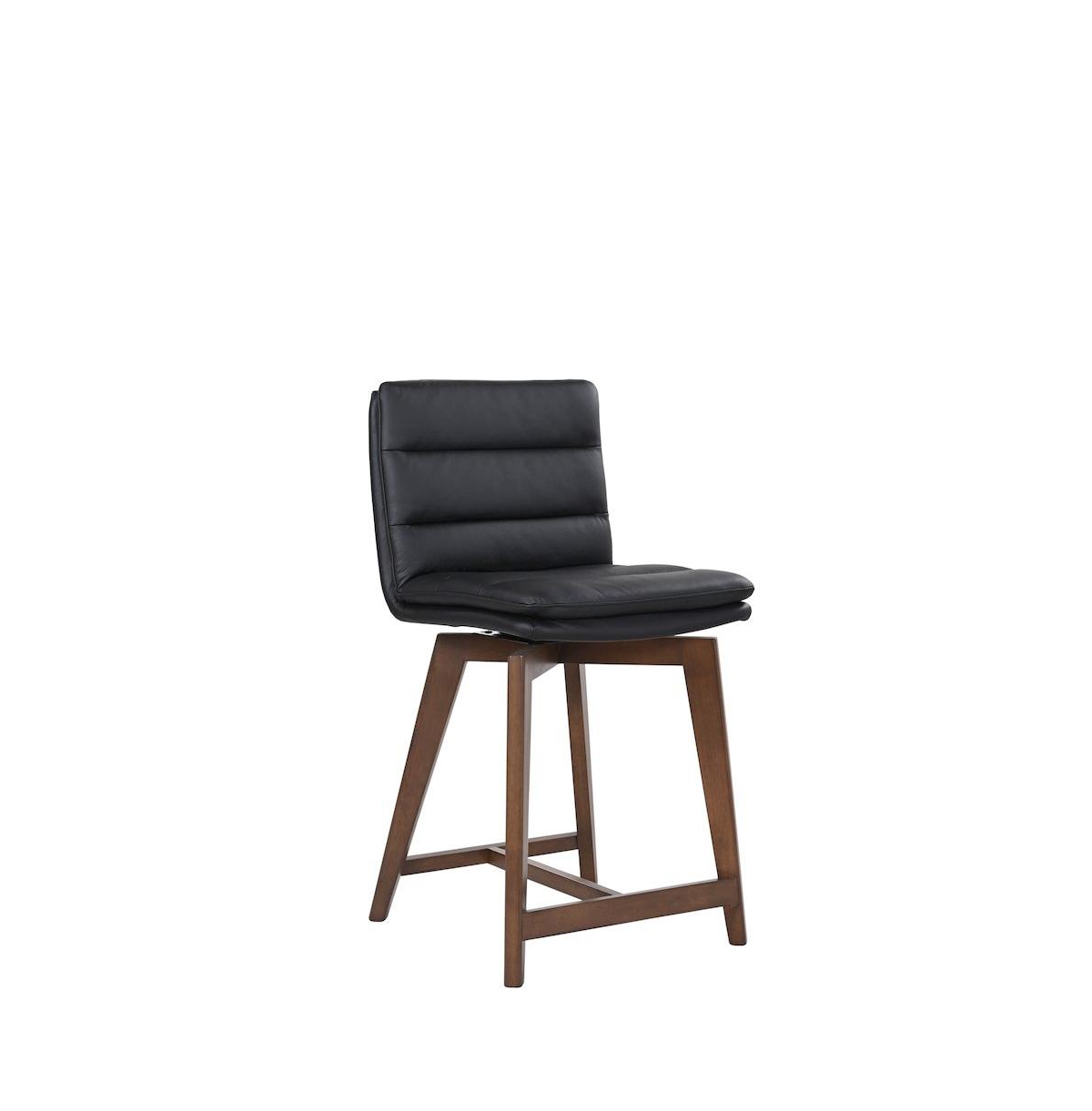 Click here for Castor Genuine Leather Bar Chair  Gray prices