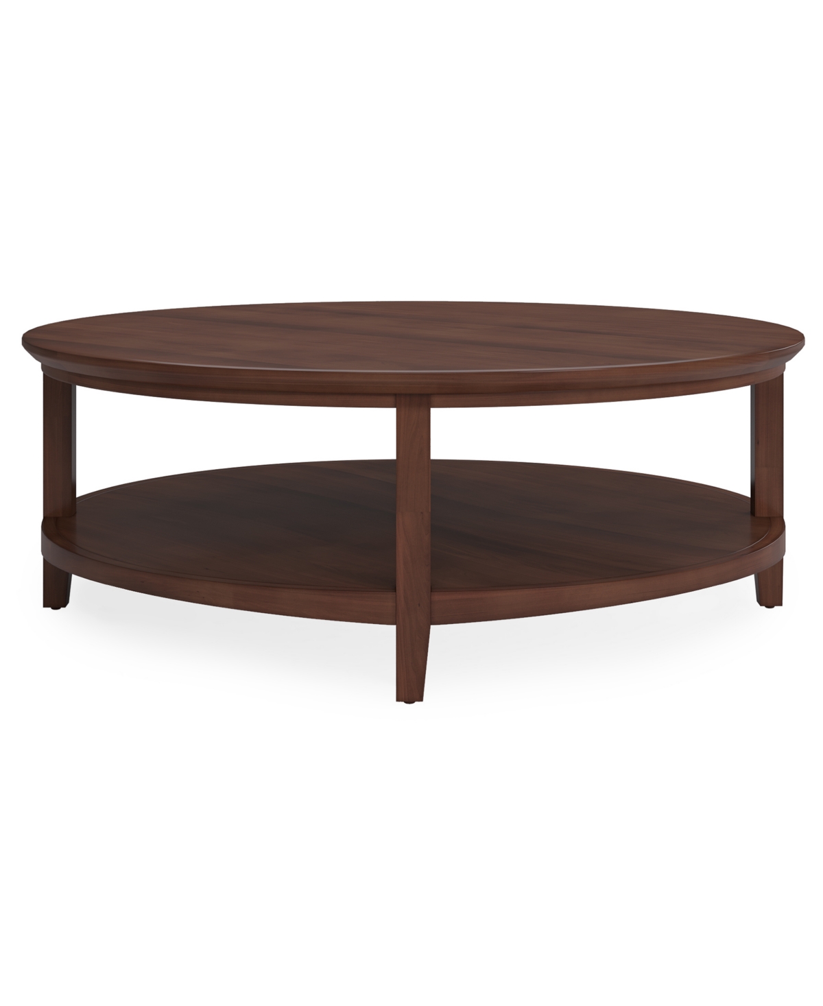 Click here for Furniture 47 Solid Wood Hedworth Round Coffee Tabl... prices