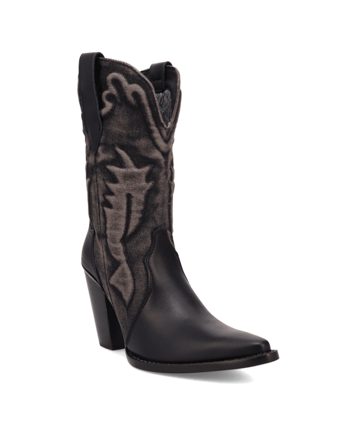 Click here for Dingo Womens Tipsy Leather Boot - Black prices