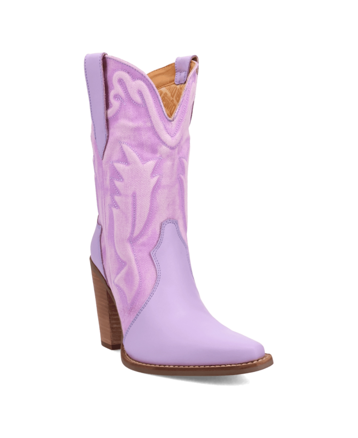 Click here for Dingo Womens Tipsy Leather Boot - Lavender prices