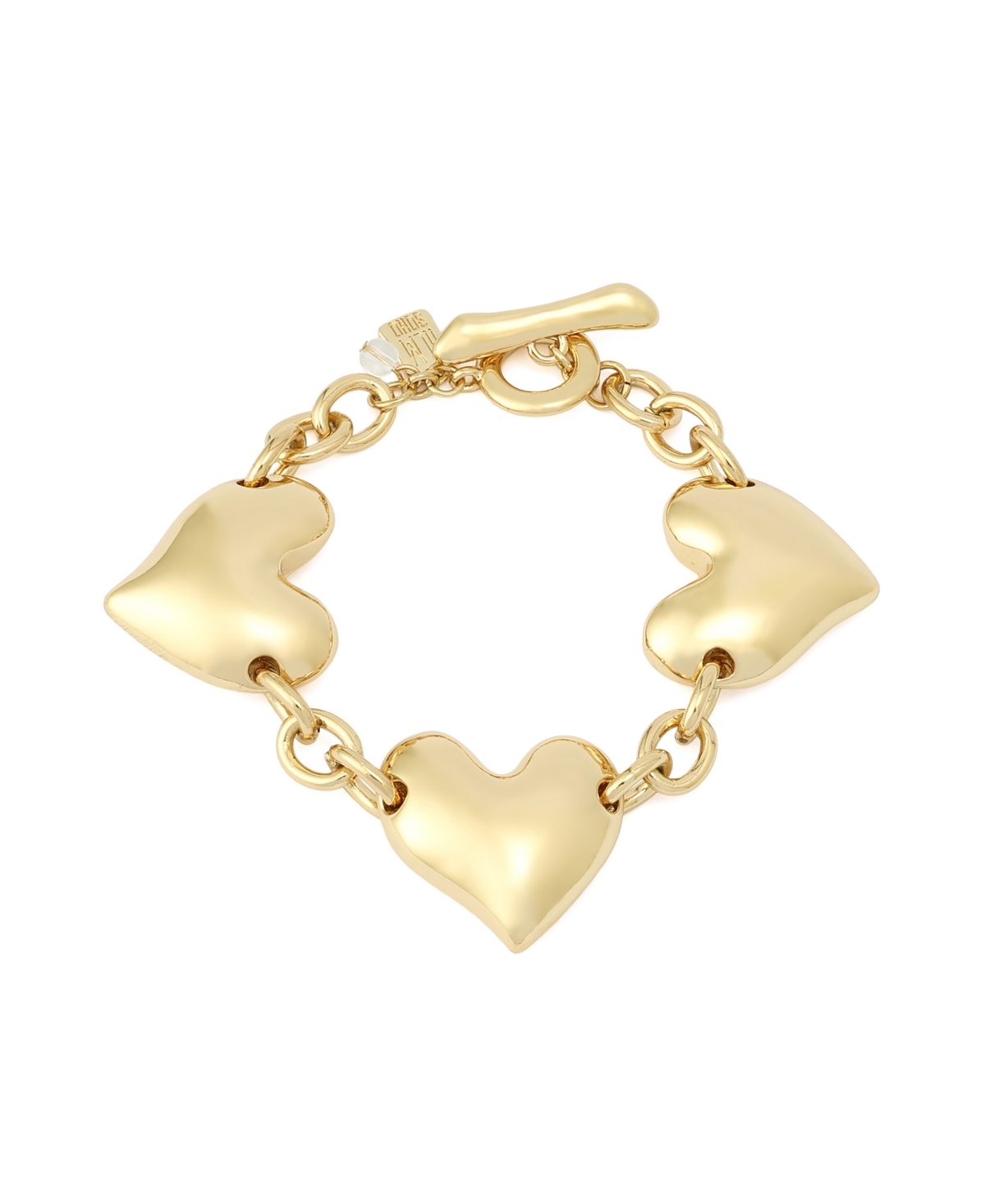 Click here for Robert Lee Morris Soho Gold Heart Charm Statement... prices
