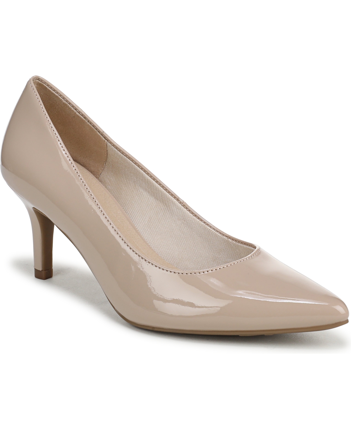 Click here for LifeStride Womens Sevyn Pointed Toe Pumps - Taupe prices