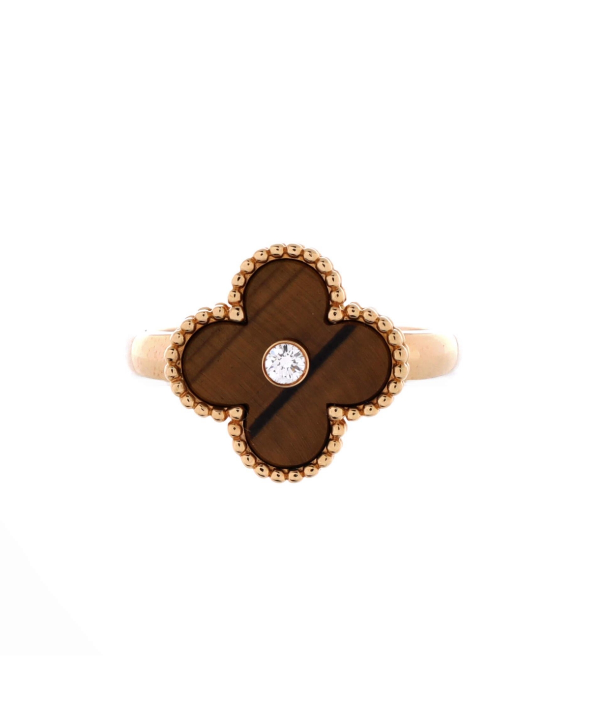 Click here for Pre-Owned Van Cleef & Arpels Vintage Alhambra Ring... prices