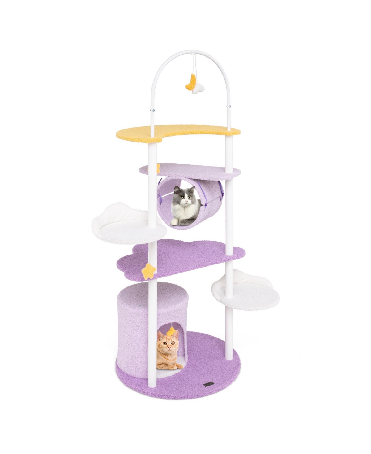 Click here for Skonyon 62 Inches Large Cat Tower with Metal Frame... prices