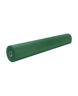 Pacon Rainbow Colored Kraft Paper Roll - 36" x 1000' - Emerald Green ...