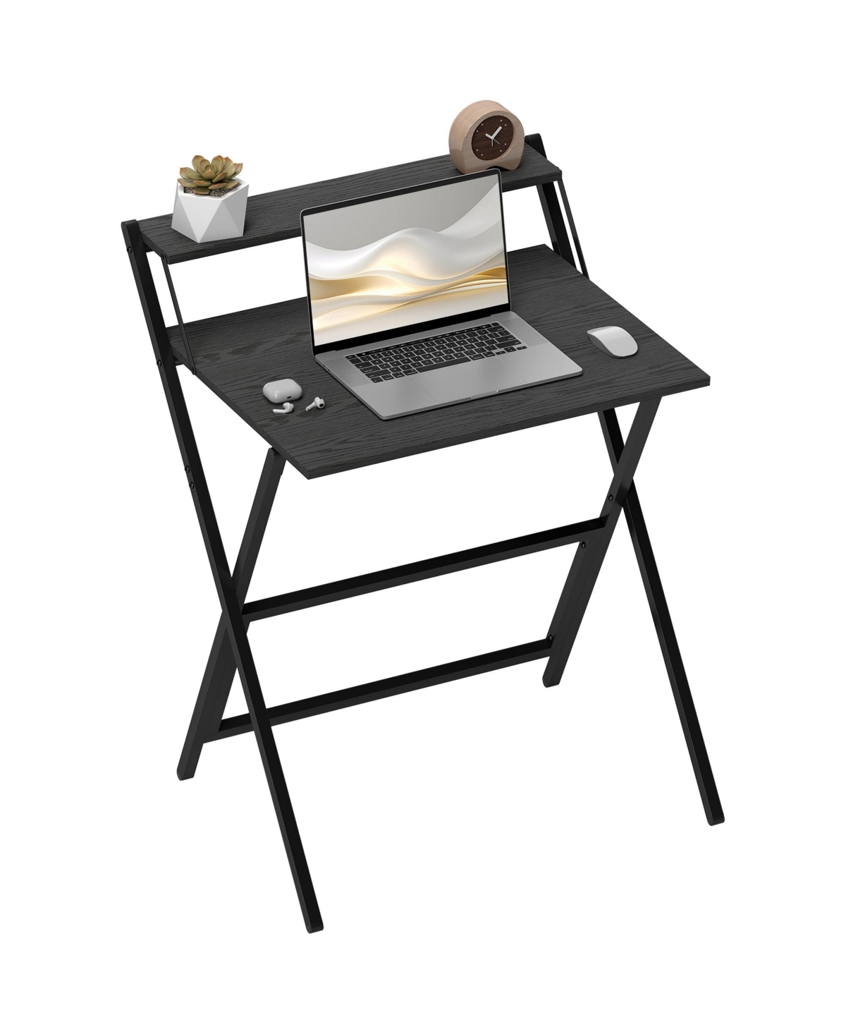 Click here for Homcom Small Folding Desk Foldable Computer Desk w... prices