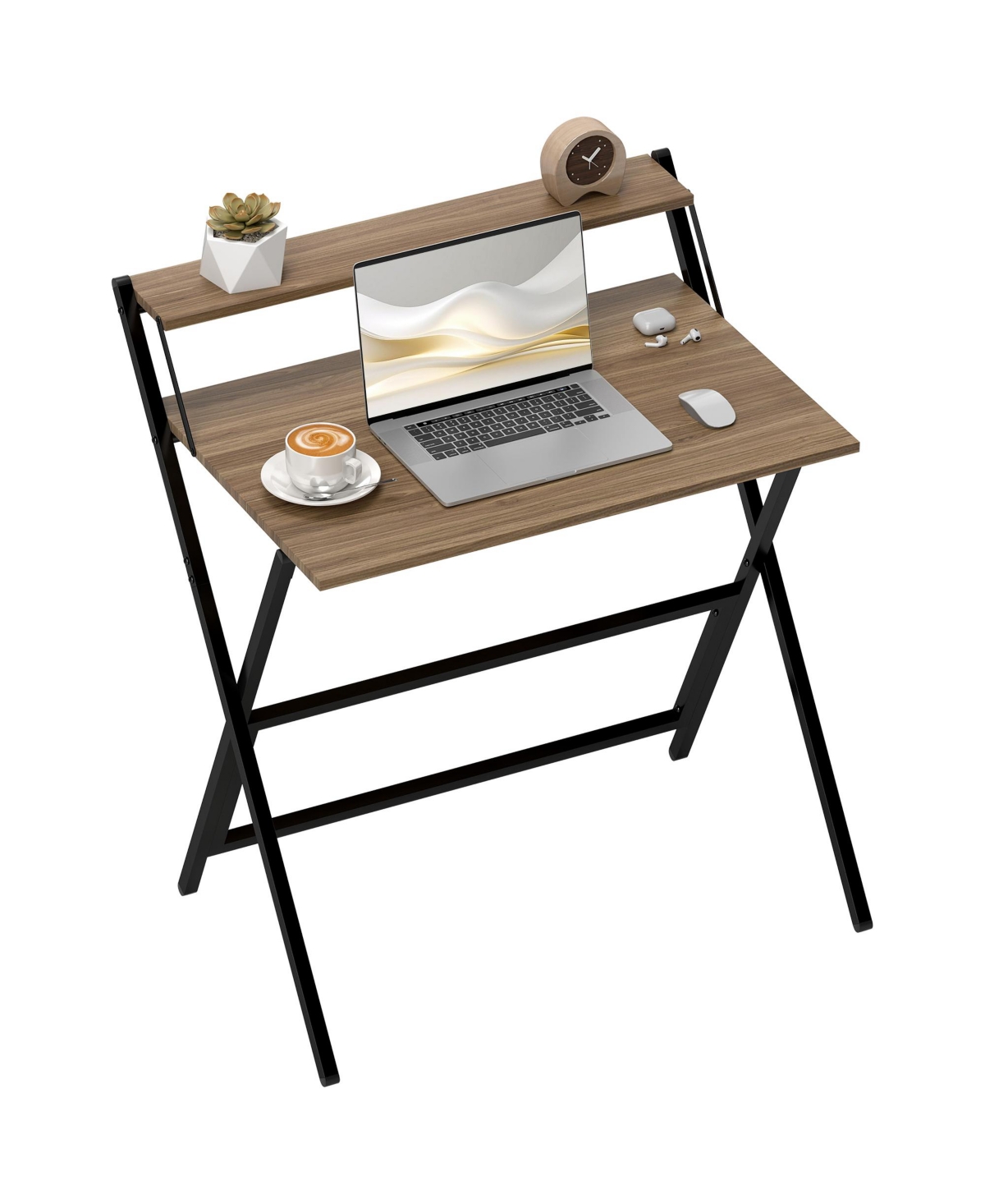 Click here for Homcom Small Folding Desk Foldable Computer Desk w... prices