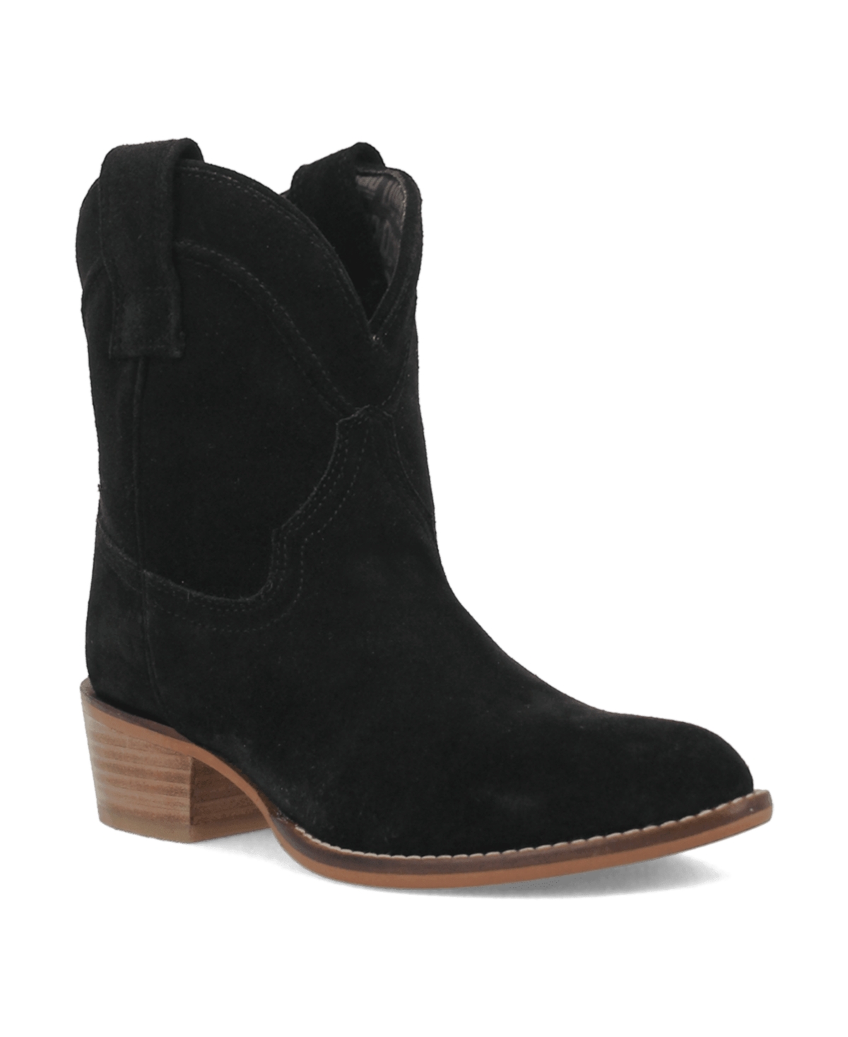 Click here for Dingo Womens Tumbleweed Leather Bootie - Black prices