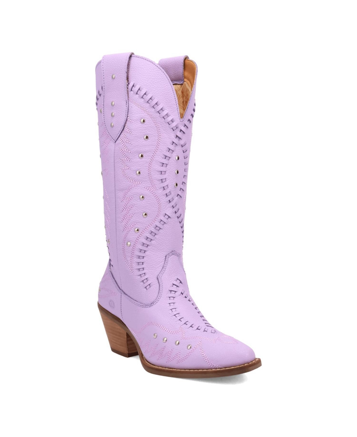 Click here for Dingo Womens Pretty n Pink Leather Boot - Lavender prices