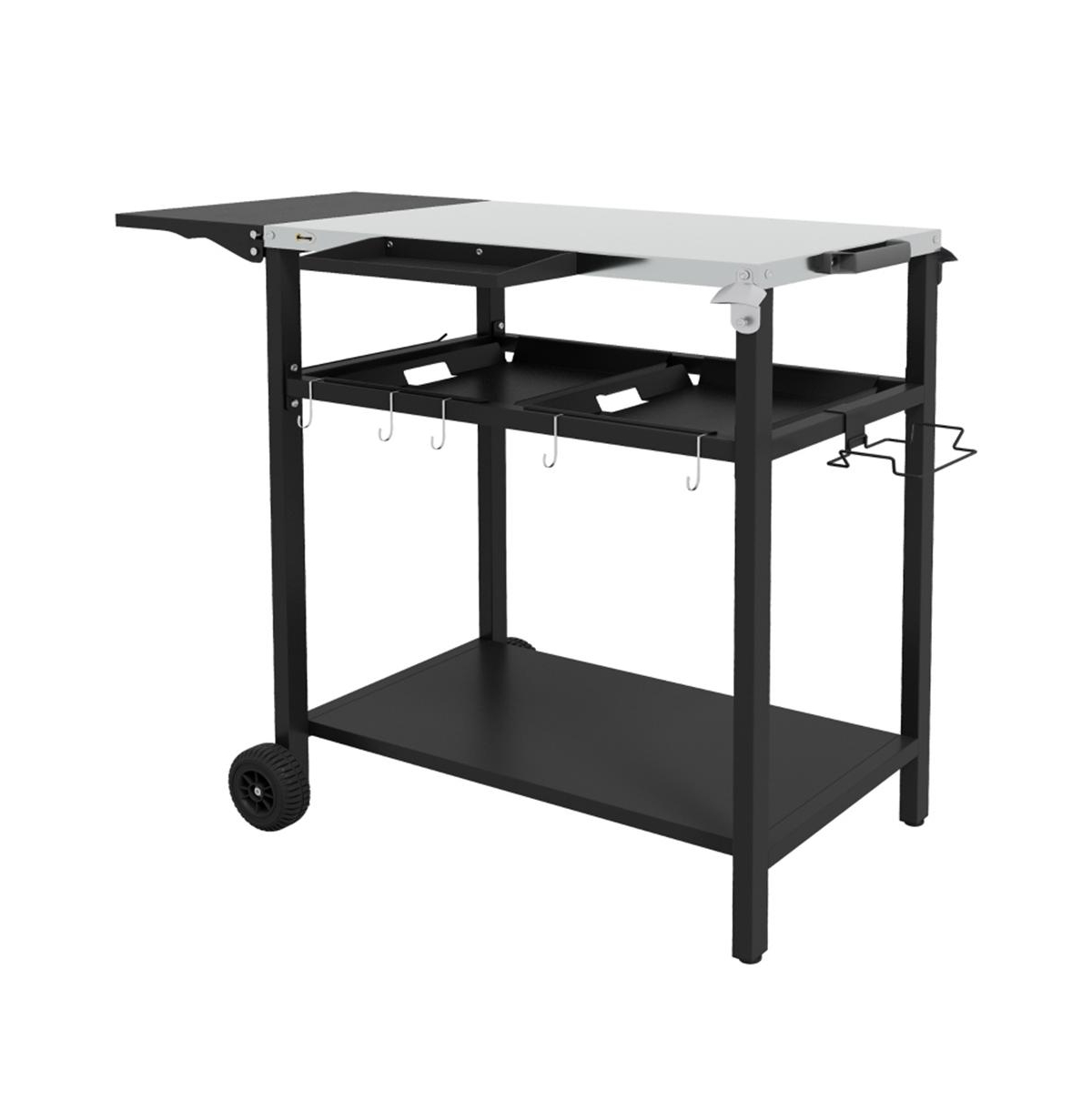 Click here for Slickblue All-in-One Outdoor Bar Cart and Grill St... prices