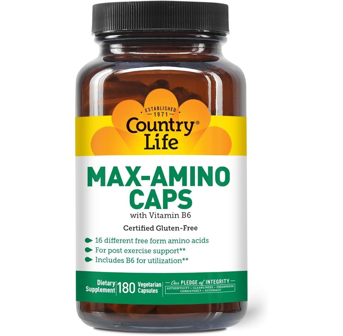 Click here for Country Life Max-Amino with B-6 (Blend Of 18 Amino... prices