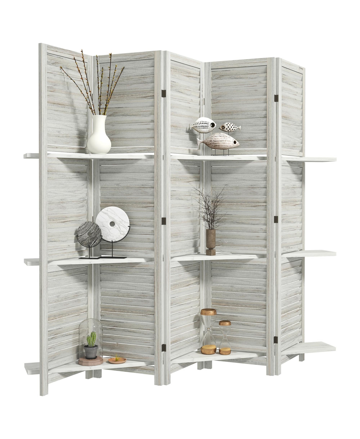 Click here for Homcom 5 Panel Privacy Screen  Room Divider with 3... prices