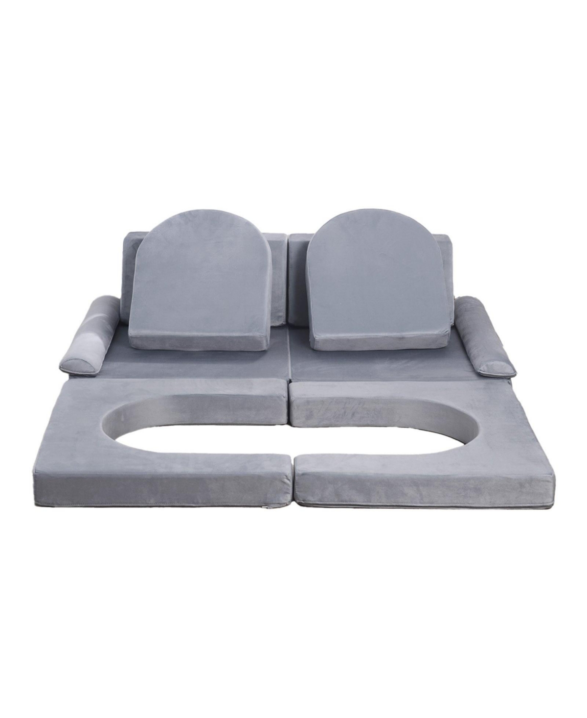 Click here for Slickblue Modular Kids Play Couch 10-Piece Section... prices