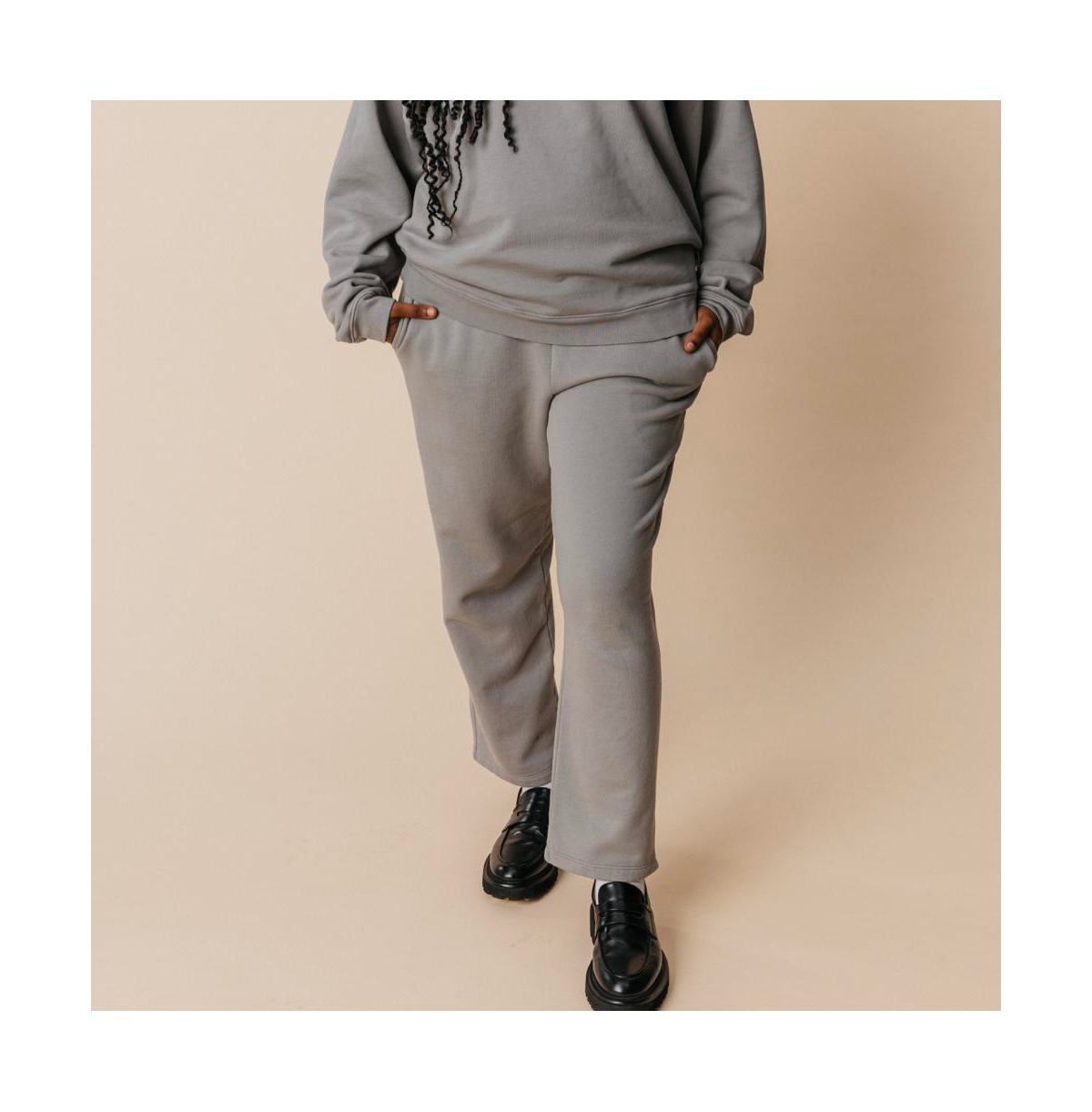 Click here for Ocio Plus Size Organic Cotton Teddy Cropped Pant S... prices