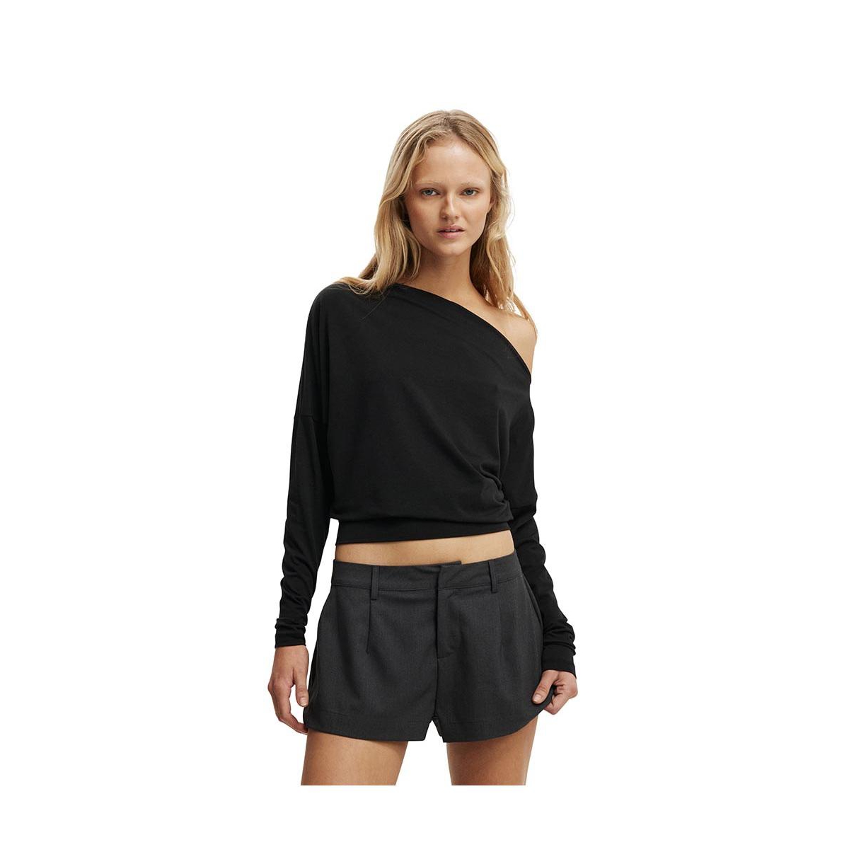 Click here for Cotton On Womens Peyton Off Shoulder Long Sleeve T... prices