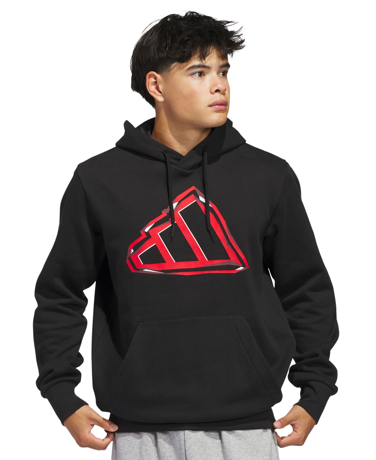 Click here for adidas Mens Graphic Big Logo Sportswear Hoodie - B... prices