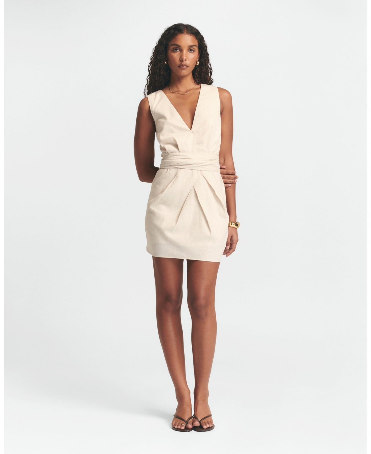 Click here for St Mrlo Womens St Marlo Coral Mini Dress - Natural prices