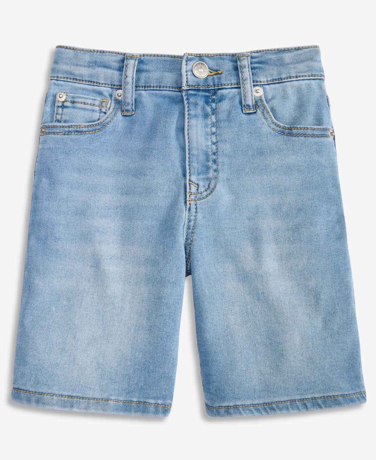 Click here for Epic Threads Boys 5-20 Steinway Knit Denim Shorts... prices
