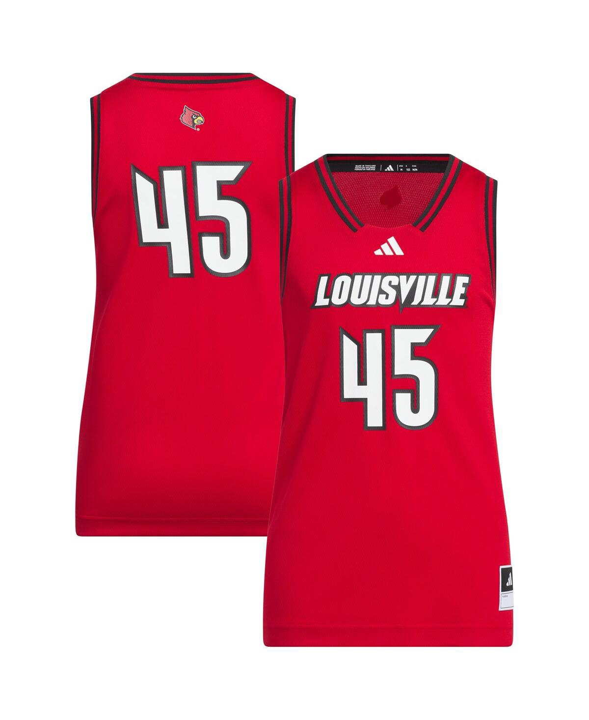Click here for Adidas Big Boys and Girls 45 Red Louisville Cardin... prices