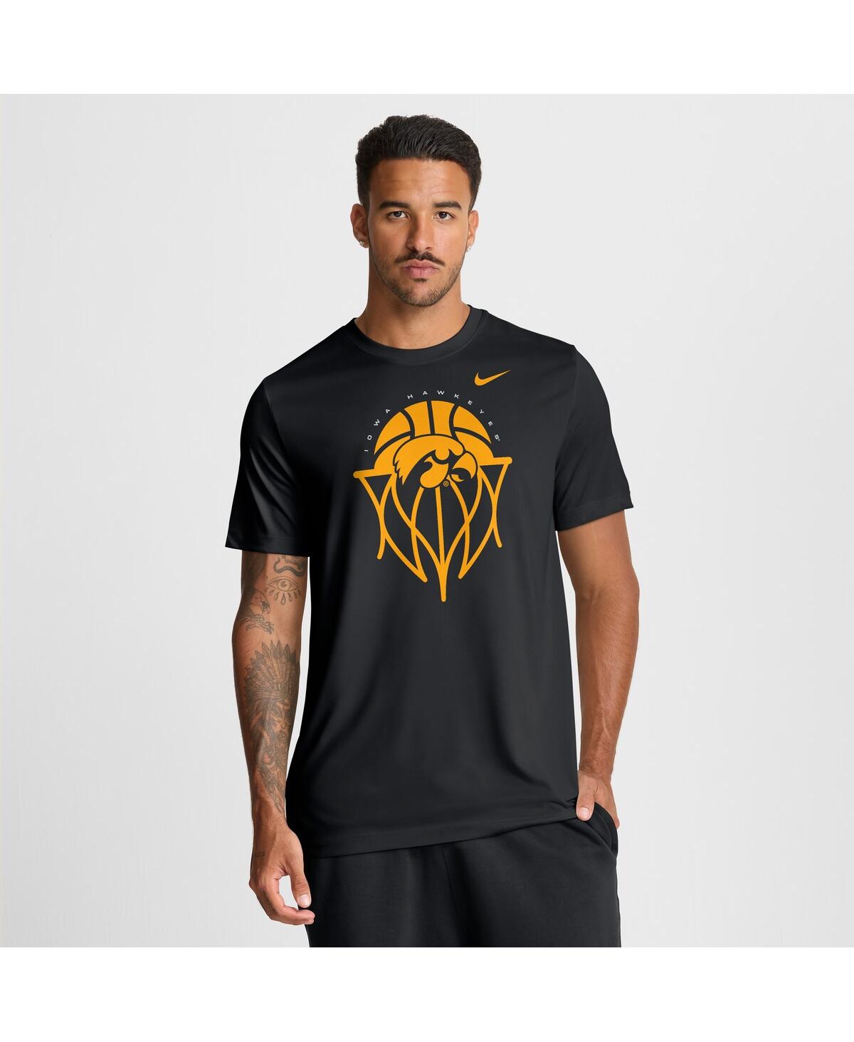 Click here for Nike Mens Black Iowa Hawkeyes Basketball Icon Lege... prices