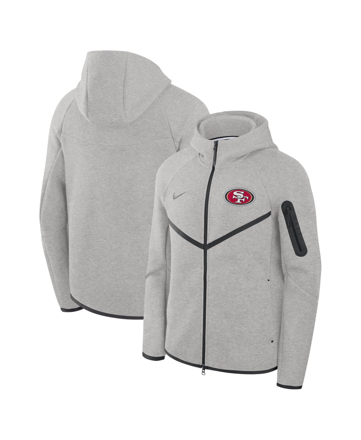 Click here for Nike Mens Heather Gray San Francisco 49ers Tech Fl... prices